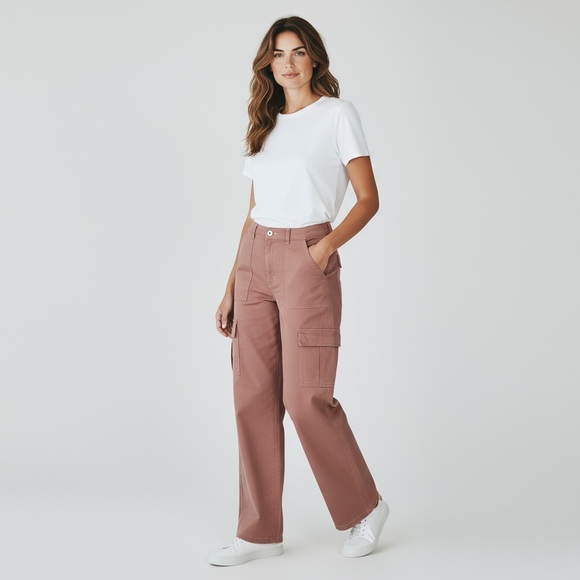 Ultra Flirt | Pants & Jumpsuits | New Ultra Flirt Pink Cargo Pants ...